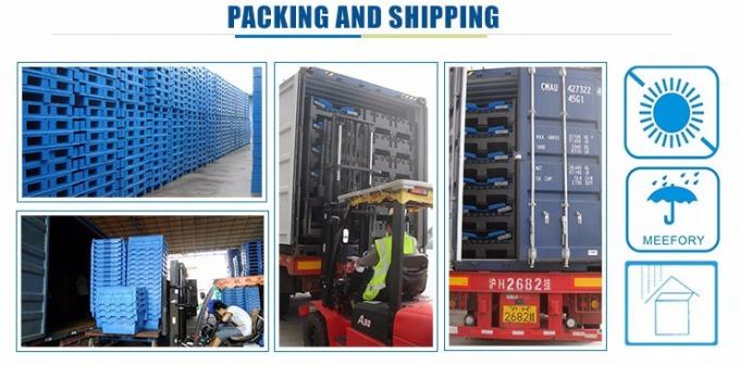 6 T Static Load HDPE Material High Loading Plastic Pallet 1200*1000 for ...