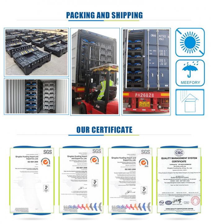 1120x910x660mm Internal Specification Folding Shipping Container for ...