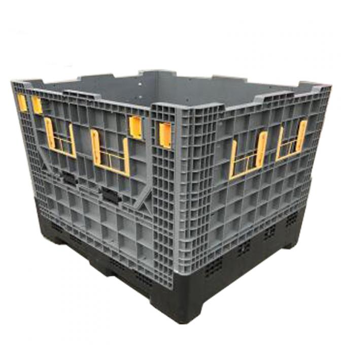 1200*1000*1000mm Heavy Duty Plastic Pallet Bin for Collapsible Bulk ...
