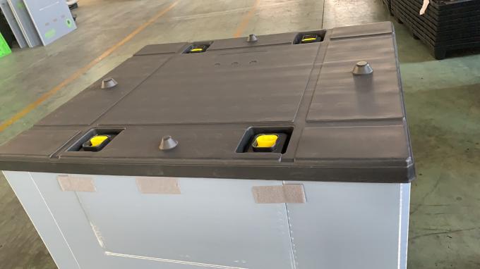 Collapsible Automotive Battery Plastic Pallet Box for Stackable Storage ...