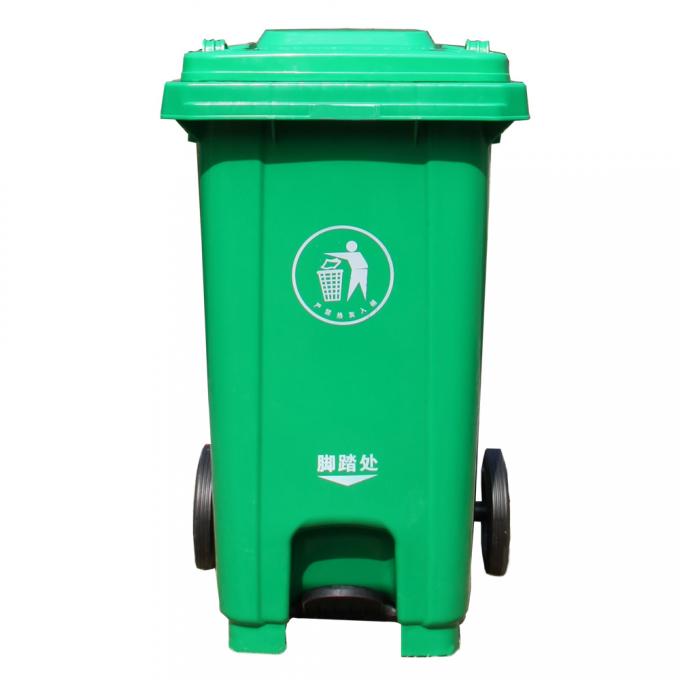 1100 Liter HDPE Wheeled Plastic Waste Dustbin for Outdoor Waste ...